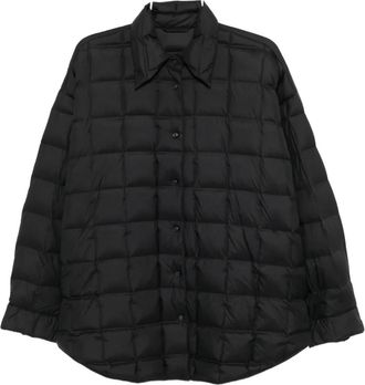 JNBY doudoune oversize à coupe évasée - Noir