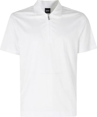 HUGO BOSS Homme, Tops, Blanc, Taille: L H-Paras 50 Polo