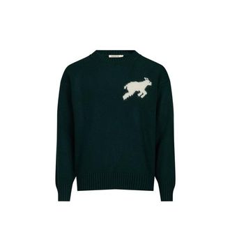 Thinking Mu Pull col rond droit en laine
