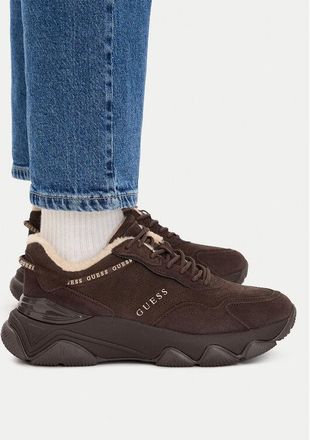 Guess Sneakers FLFMI3 SUE12 Dunkelbraun