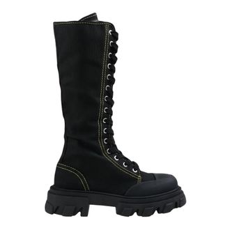 Ganni Trail Boots Tall - - Shoes - Damen - Schwarzk - 41 EU