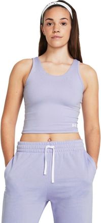 Under Armour Damen Motion Tank Top Hemd, (539) Celeste/Weiß, Klein