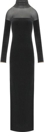 Elisabetta Franchi ROBE RED CARPET NOIRE ELISABETTA FRANCHI
