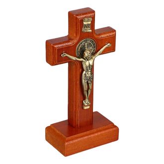 NUOBESTY Katholisches Tischkreuz Tischkreuz Jesus Christuskreuz Katholisches Wandkreuz Wanddekoration Katholikenkreuz Wandkreuz Jesuskreuz Wandkruzifix