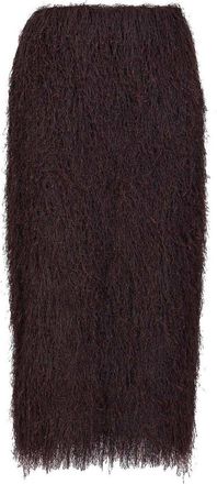 Dries Van Noten Jupe Midi - Violet