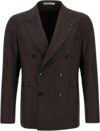 Tagliatore Homme, Vestes, Brun, Taille: L Tagliatore Vestes Brown