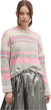 Oui Damen, Strickwaren, Mehrfarbig, SGr&ouml;&szlig;e