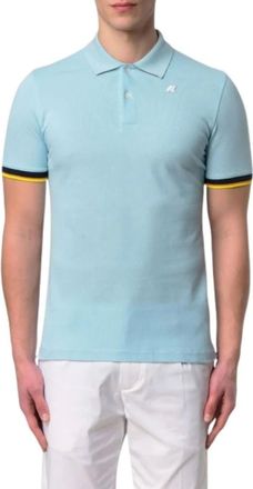 K-Way Homme, Tops, Bleu, Taille: XL Vincent Pique Polo