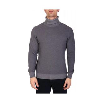 Gran Sasso Dolcevita Rollkragenpullover - - Knitwear - Herren - Grau - L