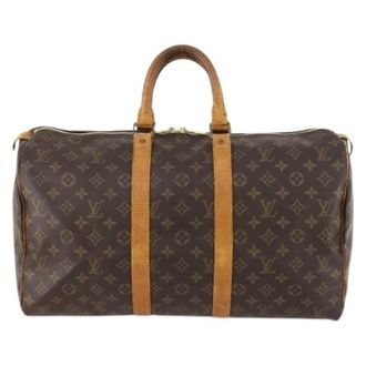 Louis Vuitton unisex, Pre-owned, Brun, Taille: ONE Size Sac Keepall Pre-owned