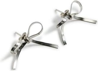 Au Printemps Paris Boucles doreille noeud