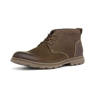 Hush Puppies Homme Tyson Bottes Chukka, Marron (Brown Brown), 45 EU