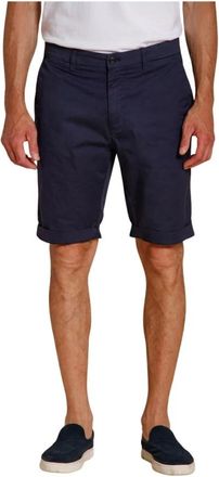 Mason's Homme, Shorts, Bleu, Taille: 3XL London Chino Bermuda