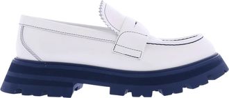 Alexander McQueen Alexander McQueen Loafer - Dames Shoe Leathe.S.Rubbe. Sh.Li.Spa - Gr. 40 (EU) - in Wei&szlig; - f&uuml;r Damen