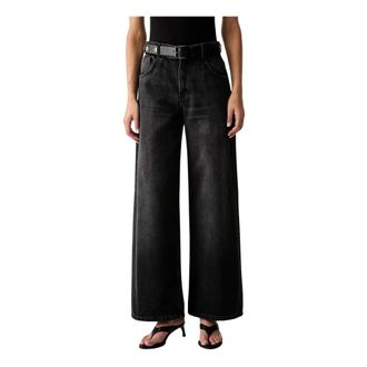 Liu Jo Jean large - Femme - Jeans - Noir - Taille: 44 FR