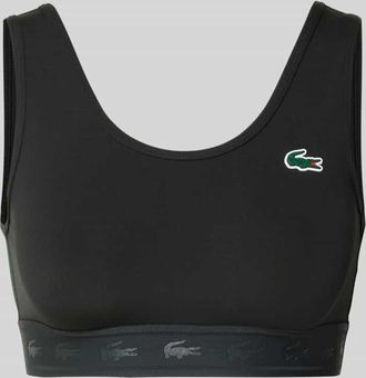 Lacoste Sport Sport-BH mit Logo-Patch