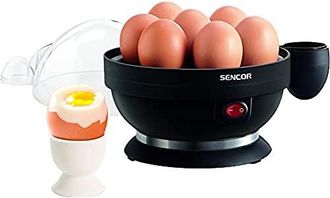 Sencor Cuiseur &agrave; OEufs, 320-380 W, Transparent/Argent&eacute;