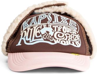 KAPITAL Trucker/Aviator Hybrid Hat