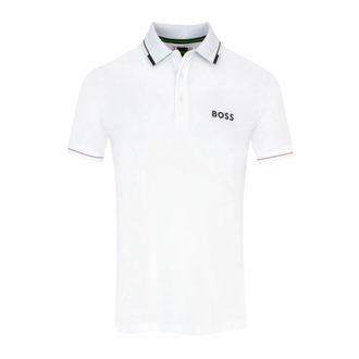 HUGO BOSS Homme, Tops, Blanc, Taille: L Polo