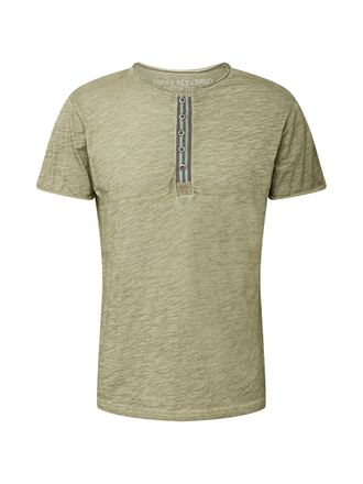 Key Largo Herren Arena Button T-Shirt, Green (1500), XL