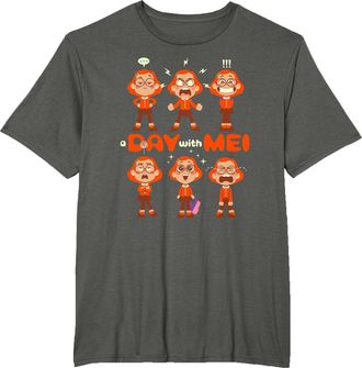 Pixar Disney PIXAR Turning Red Mei Lee Growing Pains T-Shirt