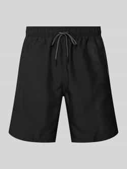 HUGO BOSS Regular Fit Badeshorts mit Label-Print Modell Orca