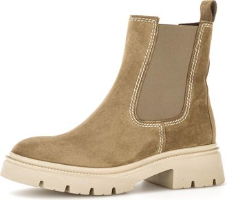 Gabor Damen Chelsea Boots, Frauen Stiefeletten,Wechselfu&szlig;bett,Best Fitting,Winterstiefeletten,Winterschuhe,Stiefel,Farro(Panna),38.5 EU / 5.5 UK