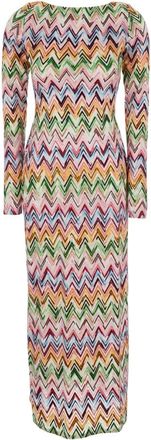 Missoni Femme, Robes, Multicolore, Taille: 38 FR Long Cover Up