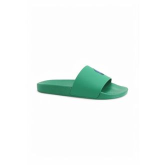 Ralph Lauren Rubber Slider - - Shoes - Herren - Gr&uuml;n - 40 EU