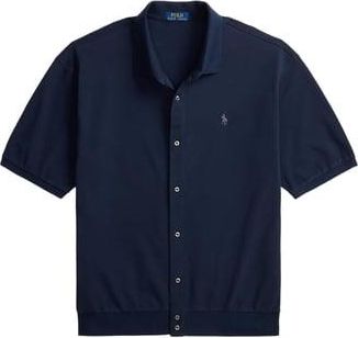 Polo Ralph Lauren Chemise manches courtes &agrave; logo brod&eacute; en coton
