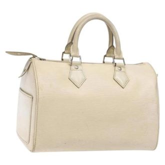 Louis Vuitton Pre-owned Cuir sacs-main - Femme - Pre-owned - Blanc - Taille: ONE Size