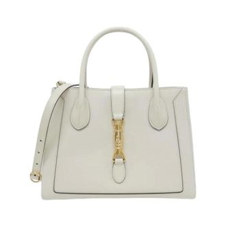 Gucci Sac &agrave; main vintage doccasion - Femme - Pre-owned - Blanc - Taille: ONE Size