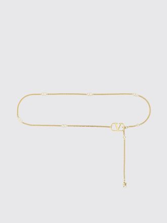 Valentino Garavani Ceinture cha&icirc;ne VLogo Signature en laiton dor&eacute;
