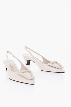 Roberto Festa Milano Leather Slingback Pumps DORIEN with 5cm Heel size 37,5