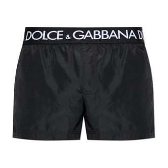 Dolce & Gabbana Swim Shorts - - Swimwear - Herren - Schwarzk - S