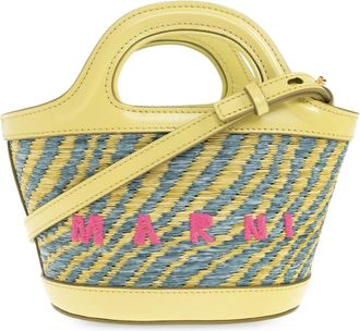 Marni Femme, Sacs, Jaune, Taille: ONE Size Tropicalia Micro Handbag