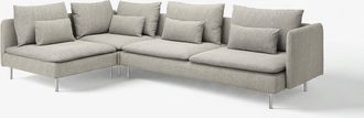 IKEA S&Ouml;DERHAMN Ecksofa 4-sitzig