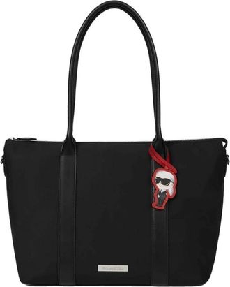 Karl Lagerfeld Ikon Tote - Femme - Sacs - Noir - Taille: ONE Size