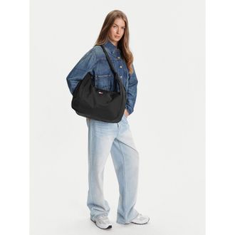Tommy Jeans Handtasche Tommy Jeans Tjw Urban Large AW0AW17569 Schwarz