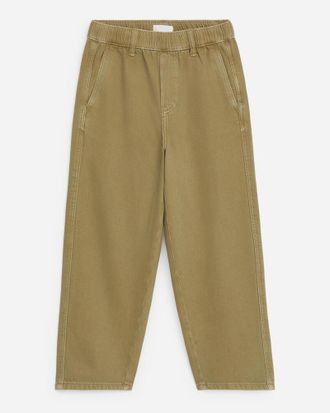 Arket Baggy-Jeans Mit Hickory-Streifen -Gr&uuml;n
