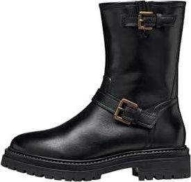 Geox Femme D Iridea Bottines à la Cheville, Noir, 37 EU