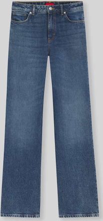 HUGO BOSS Wide Leg Jeans aus Baumwoll-Mix Modell GORINNE