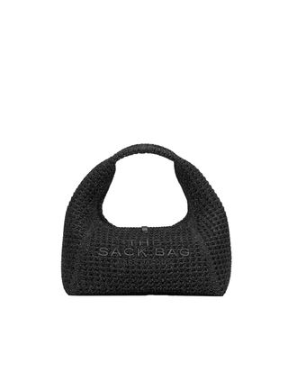 Marc Jacobs Hand-Crocheted Lurex Top Handle Bag - Black