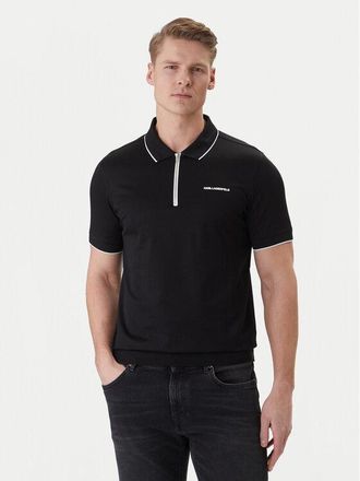 Karl Lagerfeld Poloshirt 745003 562200 Schwarz Regular Fit