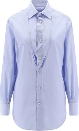 Maison Margiela Femme, Blouses et Chemises, Bleu, Taille: 36 FR Shirt