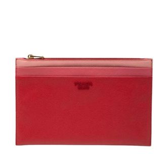 Prada Pre-owned Vintage Clutch - - Pre-owned - Damen - Rot - ONE SIZE