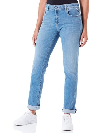 Replay Replay Damen Faaby Jeans, 010 Light Blue, 27W / 28L EU