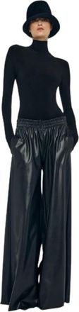 Norma Kamali Femme, Pantalons, Noir, Taille: 36 FR Boyfriend Elephant Sweatpant