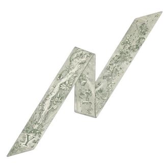 Generico Écharpe en soie avec constellation de tarot de 26 lettres pour femme - Mouchoir à col et bandeau, Color7, 90CM x 6CM