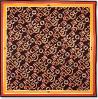 MCM Schal aus Bio-Seide mit Disco-Monogramm